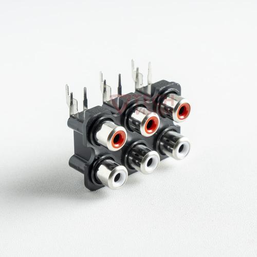 Jual Soket RCA Socket 2x3 3way 6Pin Tancap Bell PCB - Kota Medan - Tech ...