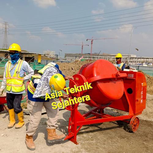 Jual Molen Beton Tigon 500 Liter + Engine Nishikawa Original Heavy Duty ...