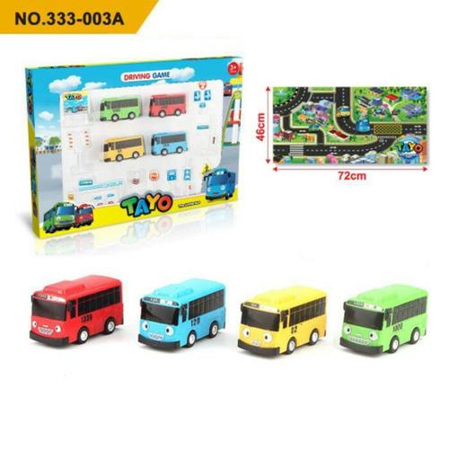 Jual Mainan Anak Little Bus Tayo Map / Kado Mainan Anak Cowok Bus Tayo ...