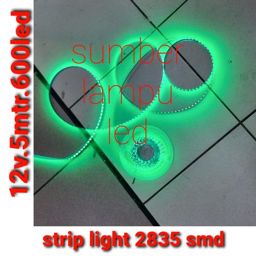 Jual led strip hijau 2835 smd 12volt 120led drop ceiling plafon 5m 12v ...