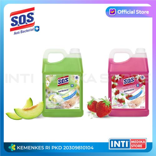 Promo SOS - Hand Wash Refill 4 Liter | Hand Soap | Sabun Cair Cuci ...