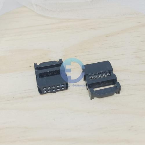 Jual IDC Socket Female 10pin Socket IDC Connector 2x5 Female - Kota ...