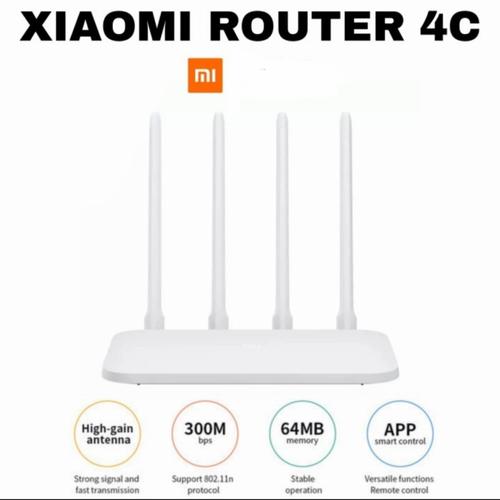 Jual WIRELESS ROUTER XIAOMI MI 4C WIFI ROUTER 300Mbps (GARANSI RESMI ...