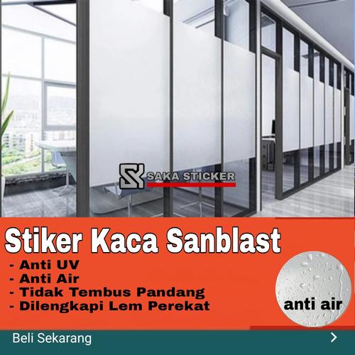 Jual Stiker Kaca Jendela Sticker kaca Jendela Sundblast Putih Polos ...