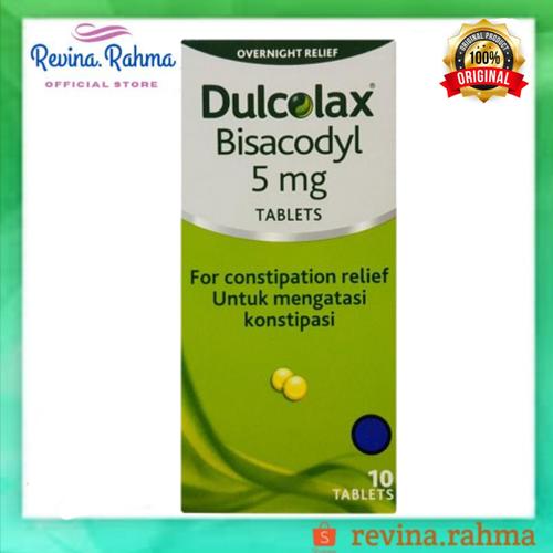 Jual Dulcolax Bisacodyl 5mg isi 10 Tablet Obat Pencahar BAB,Melancarkan ...