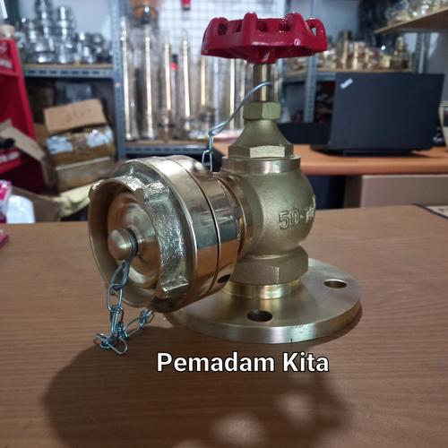 Jual Angle Valve / Hydrant Valve Storz 2" DN50-10K Full Brass - Jakarta ...