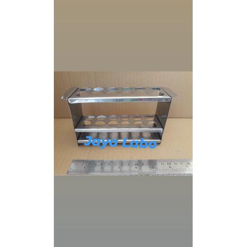 Jual Rak Tabung Reaksi Stainless 12 Lubang Dia. 18mm - Kota Surabaya ...