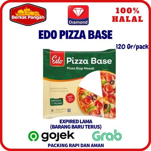 Jual EDO Pizza Base Adonan Pizza Tepung Pizza Diameter 15 Cm 120 gr ...