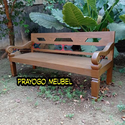 Jual kursi risban antik kayu jati bale bale jati minimalis vintage ...