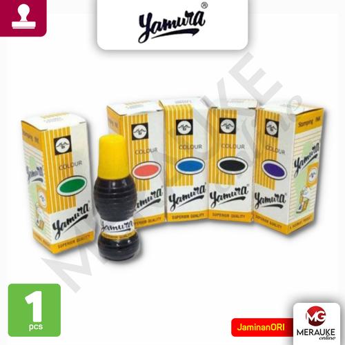 Jual Tinta Stempel / Stamp Pad Ink YAMURA Standar 27ml - Merah - Kota ...