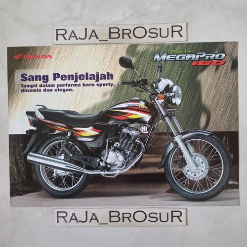 Jual Poster brosur katalog leaflet Honda MegaPro/MegaPro Hiu 2004 - Kab ...