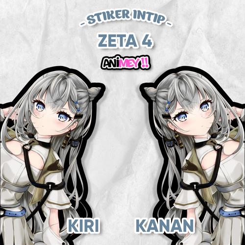 Jual Stiker Intip Samping Vestia Zeta Hololive Vtuber Anime Waterproof ...