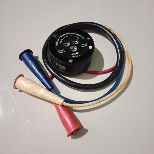 Jual Knopp k-3 phase sequence indicator 60-600volts 25-60Hertz - Kota ...