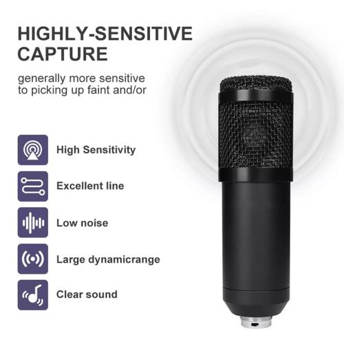 Jual mic USB studio Jack mikrofon microphone PC laptop komputer desktop ...