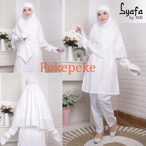 Jual Setelan Ihrom Komplit / Fullset Haji dan Umroh Wanita, Setelan ...