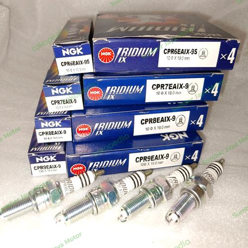 Jual BUSI NGK IRIDIUM CPR6EAIX-9s /CPR7EAIX-9 / CPR8EAIX-9 / CPR9EAIX-9 ...