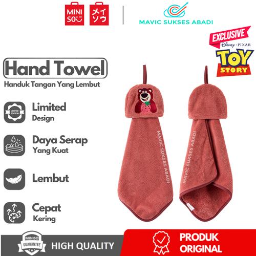 Promo Miniso Toy Story Hand towel Handuk Tangan Daya Serap Tinggi ...
