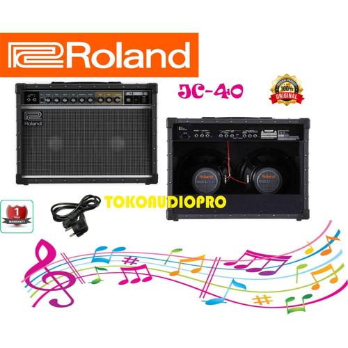Jual Ampli Roland JC40 40W 2x10 Jazz Chorus Guitar Combo Amp jc-40 ...