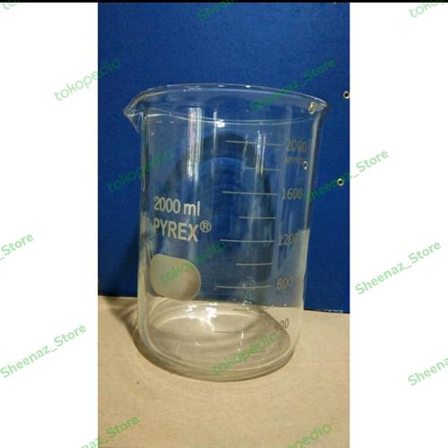 Jual beaker glass 2000ml Pyrex - Kab. Bogor - Sheenaz Store | Tokopedia