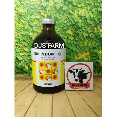 Jual Sulpidon 100 ml Obat analgesik penghilang nyeri panas hewan kejang ...