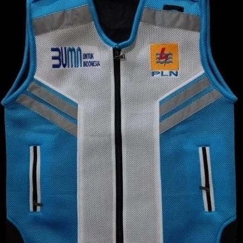 Jual rompi pln biru , rompi bumn , rompi custom , rompi PLN safety ...
