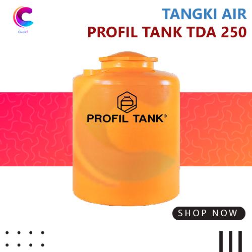 Jual Tangki Air Plastik PROFIL TANK TDA 250 Vol. 250 L - Kab. Tangerang ...