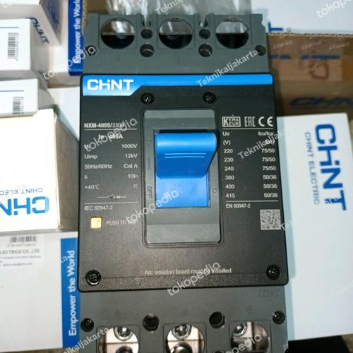 Jual MCCB CHINT NXM-400S/3300 3POLE 400A 50KA - Jakarta Barat - Teknikaljakarta | Tokopedia