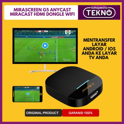 Jual Anycast Miracast HDMI Dongle WiFi Alat Penyambung Hp Laptop Tablet ...