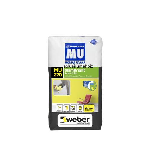 Jual mortar mu 1kg ecer mu270 270 acian putih kiloan mu-270 semen ...