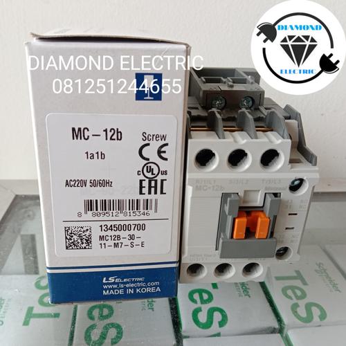 Jual LS Kontaktor MC-12B 3P 110V 220V 380V AC Coil / MC 12B LS ELECTRIC ...