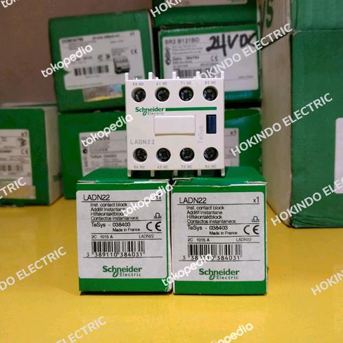 Jual Auxiliary Contact LADN 22 Schneider Auxiliary Kontak LADN22 ...