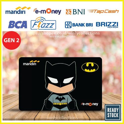 Jual Emoney Gambar ANIME Baby Batman Superhero Anime Etoll Mandiri BCA ...