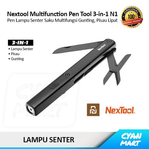 Jual Lampu Senter EDC Youpin Nextool Multifunction Pen 3-in-1 N1 ...