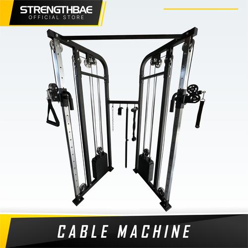 Jual Cable Machine STRENGTHBAE Functional Trainer Crossover Lat Pull ...