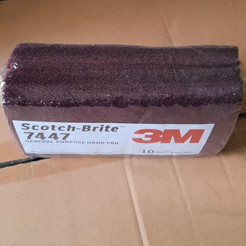 Jual 3M SCOTCH-BRITE 7447 SCOURING 10 PCS-SIKAT-SABUT 6 in x 9 in ...