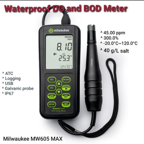 Jual Waterproof Dissolved Oxygen DO Meter and BOD Meter MW605MAX - Jakarta Barat - Digitalgrp ...