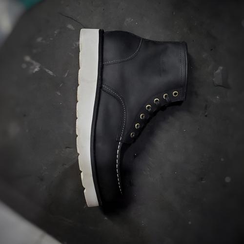 Jual Moc Toe Map Inc Custom - Sepatu Moc Toe Model Redwing Kulit Sapi ...