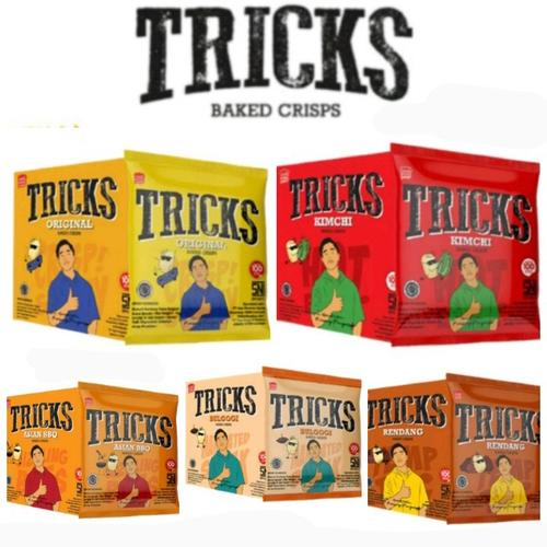 Jual Tricks Baked potato Crisps 4 x 15gr - Keripik Kentang Original ...