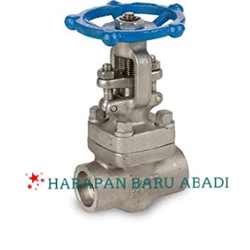 Jual Gate Valve SS304 Class 800 SockWeld 3/4" inch / Gate Valve #800 SW ...