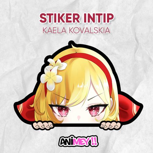 Jual Stiker Intip Kaela Kovalskia Hololive Vtuber Anime Sticker ...