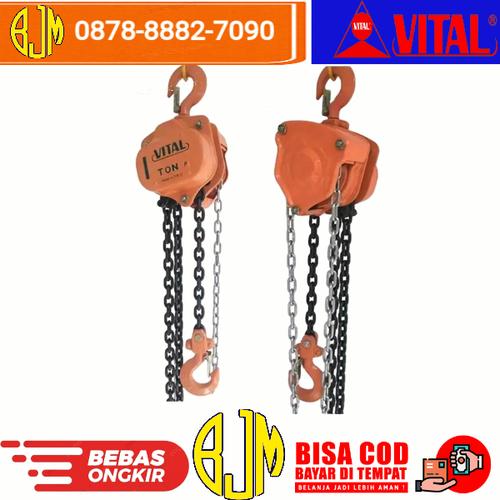 Jual CHAIN BLOCK 1 TON X 12 METER VITAL TAKEL 1 TON X 12 METER VITAL ...