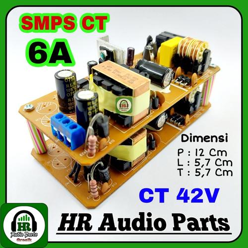 Jual SMPS CT 42V 6A Switching Power Supply for Amplifier ct 42v 6a ...
