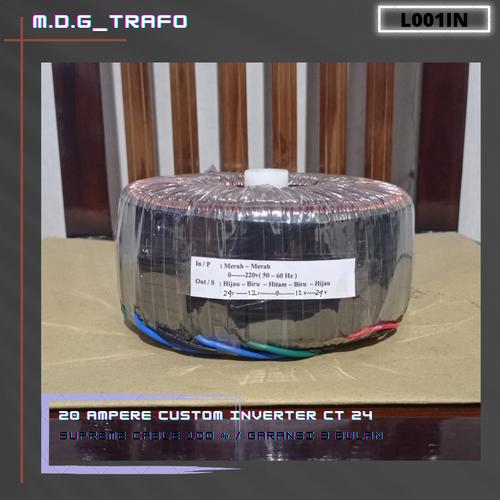 Jual trafo toroid donat 20A CT 24V inverter - Kab. Tulungagung - MDG ...