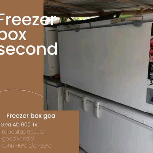 Jual chest freezer box gea ab 600 tx - Kab. Bekasi - zona beku | Tokopedia