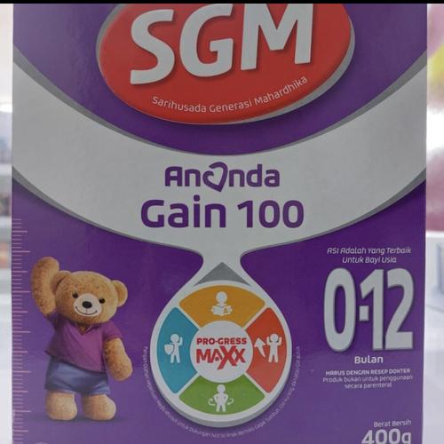 Jual SGM Ananda Gain 100 0-12 Bulan 400gr - Kota Tangerang Selatan ...