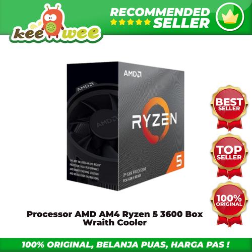 Jual Processor AMD AM4 Ryzen 5 3600 Box Wraith Cooler - Kota Malang - KeeWee | Tokopedia