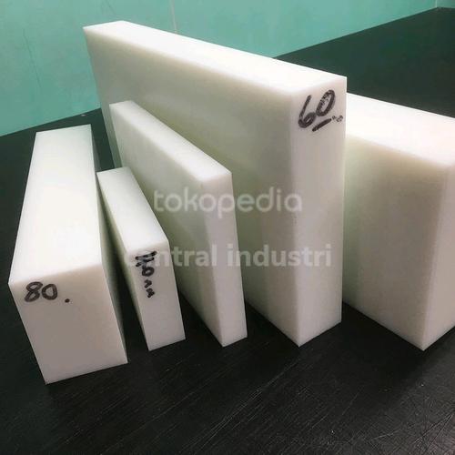 Jual polyethylene sheet / PE lembaran nylon lembaran tebal 50mm 8cm x 25cm - Jakarta Barat ...
