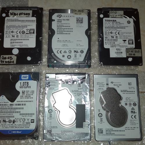 Jual Harddisk HDD Laptop 2.5" 500 Gb - 1 Tb copotan kosong / isi ...