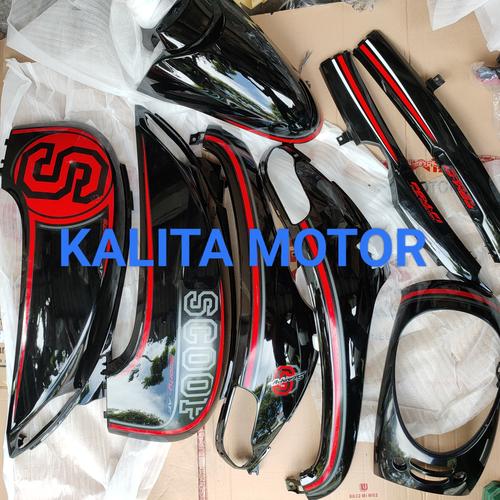 Jual Cover body Scoopy fi 2014 scopy sporty Motorcycle - Merah - Kota ...