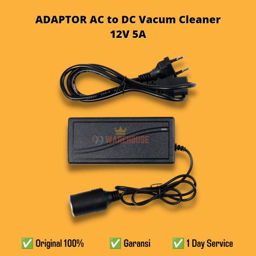 Jual Adaptor Inverter Daya Mobil Power Supply AC 220V ke DC 12V 5A ...